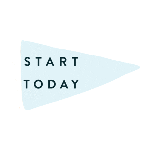 Start Today Journal Sticker by The Hollis Company for iOS & Android | GIPHY