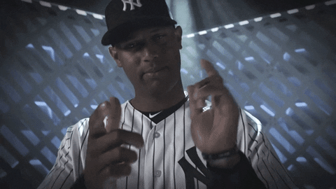 Major League Baseball Finger Guns GIF by New York Yankees - Find ...