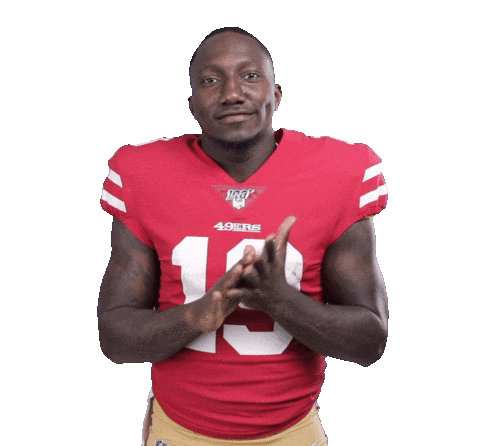 San Francisco Deebo Samuel Sticker by NFL for iOS & Android | GIPHY