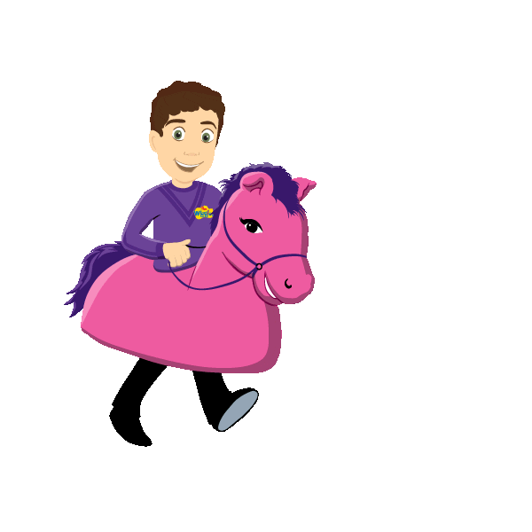 Pony Lachy Wiggle Sticker by The Wiggles for iOS & Android | GIPHY