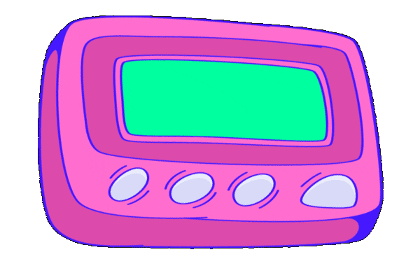 Pager Sticker by Sneaker Con for iOS & Android | GIPHY