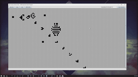 GitHub - harrylavell/conways-game-of-life: Conway's Game of Life developed as custom program for ...