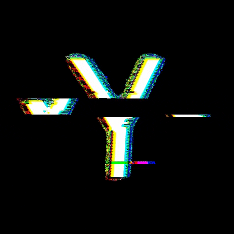 Glitch Letter GIF by PureHealthy - Find & Share on GIPHY