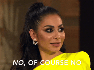 Of Course Not No GIF by Real Housewives Of Cheshire - Find & Share on GIPHY