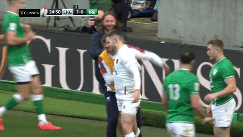 Rugby Hug GIF by Guinness Six Nations - Find & Share on GIPHY