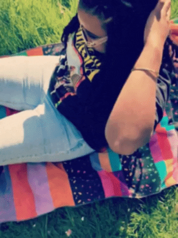 Girl Relaxing GIF by LIVt - Find & Share on GIPHY