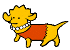 The Simpsons Dog Sticker by Stefanie Shank for iOS & Android | GIPHY