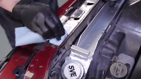 How To Install Fox Body Mustang Aluminum Radiator (79-93)