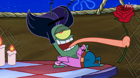 Rose Love GIF by SpongeBob SquarePants - Find & Share on GIPHY