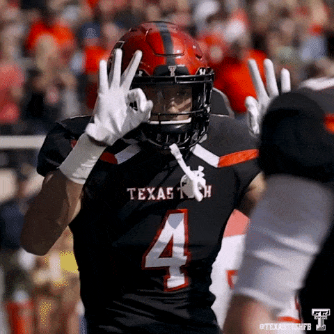 College Football Sport GIF by Texas Tech Football - Find & Share on GIPHY