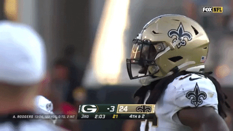 Football Sport GIF by New Orleans Saints - Find & Share on GIPHY