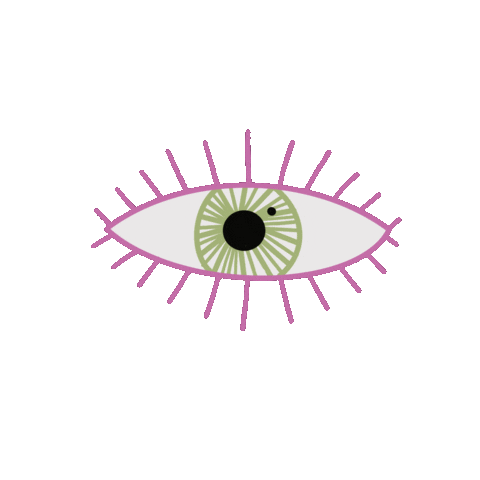Pink Eye Sticker for iOS & Android | GIPHY