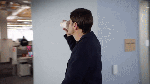 Coffee Throw GIF by Splunk - Find & Share on GIPHY
