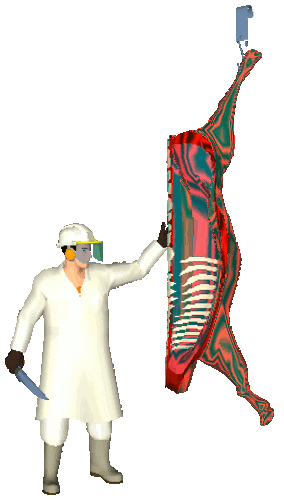 Butcher Sticker by badblueprints for iOS & Android | GIPHY