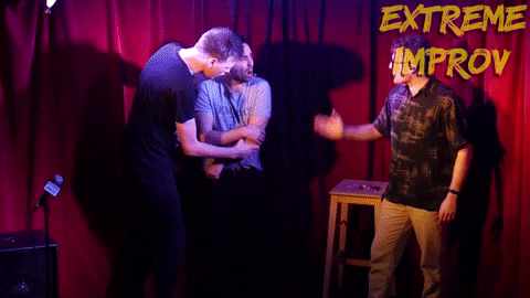 Stand Up Lips GIF by Extreme Improv - Find & Share on GIPHY