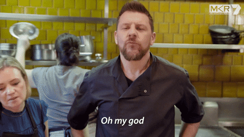 Happy In Love GIF by My Kitchen Rules - Find & Share on GIPHY