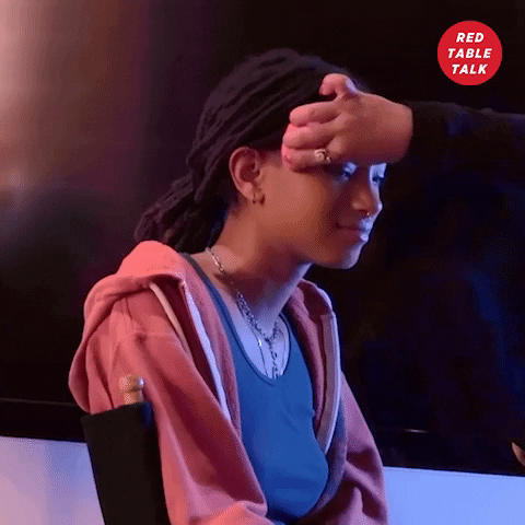 Willow Smith GIF by Red Table Talk - Find & Share on GIPHY