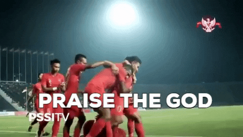 Praise Timnas GIF by PSSI - Find & Share on GIPHY