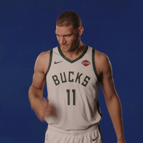 Brook Lopez Basketball By Milwaukee Bucks Find And Share On Giphy
