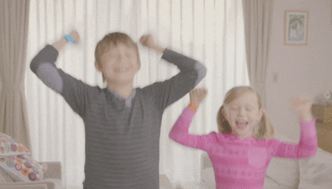 Excited High Five GIF - Find & Share on GIPHY