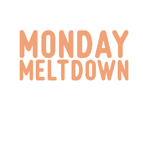 Tired Monday Morning Sticker by Crammerock for iOS & Android | GIPHY