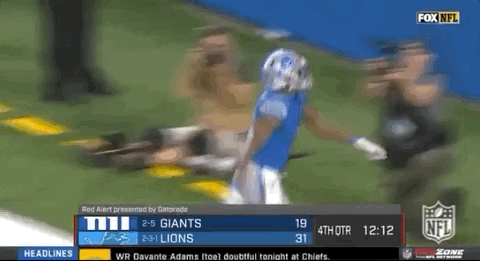 Jumping Detroit Lions GIF by NFL - Find & Share on GIPHY