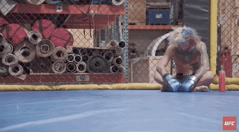 Workout Sitting GIF by UFC - Find & Share on GIPHY