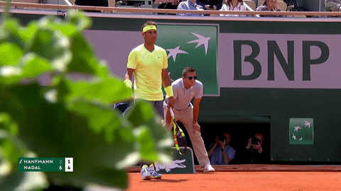 Rafael Nadal Shrug GIF by Roland-Garros - Find & Share on GIPHY