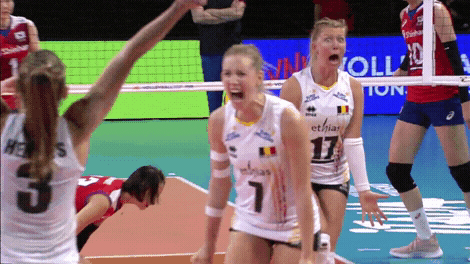 Party Wow GIF by Volleyball World - Find & Share on GIPHY