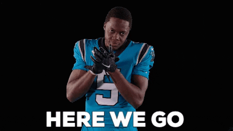Happy Lets Go GIF by Carolina Panthers - Find & Share on GIPHY