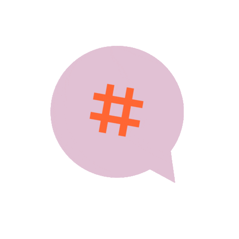 Hashtag Sticker by The Social Brand for iOS & Android | GIPHY