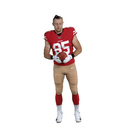 George Kittle Touchdown Sticker by San Francisco 49ers for iOS ...