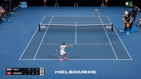 AD side T slice serve. | Talk Tennis