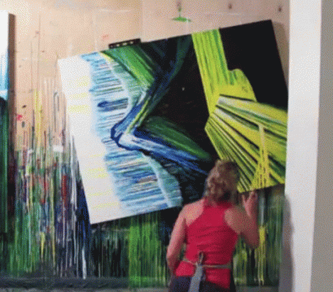 Painting GIF - Find & Share on GIPHY