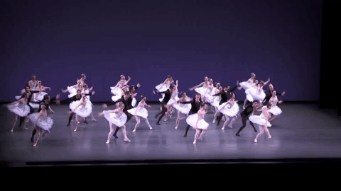 George Balanchine Dance GIF by New York City Ballet - Find & Share on GIPHY
