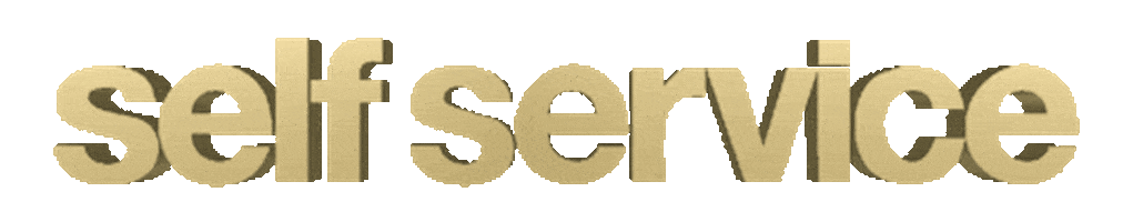 Gold Typography Sticker by Self Service Magazine for iOS & Android | GIPHY