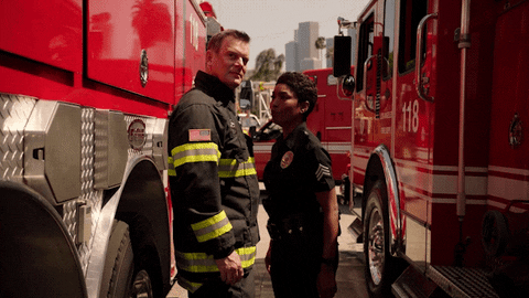 Season 2 Kiss GIF by 9-1-1 on FOX - Find & Share on GIPHY