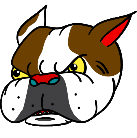 Angry Dog Sticker for iOS & Android | GIPHY