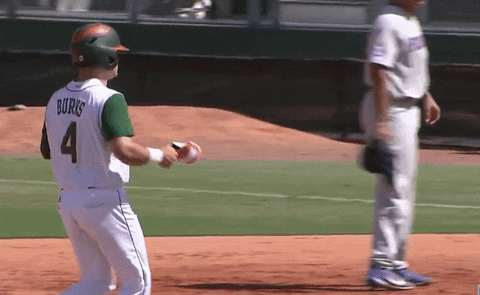University Of Miami Baseball GIF by Miami Hurricanes - Find & Share on ...