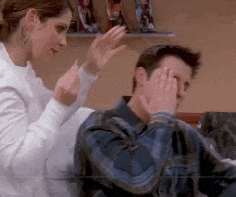 Season 9 Eyebrows GIF by Friends - Find & Share on GIPHY