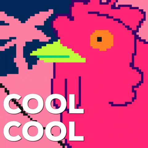 Cool Cool Chicken GIF by Andelson - Find & Share on GIPHY