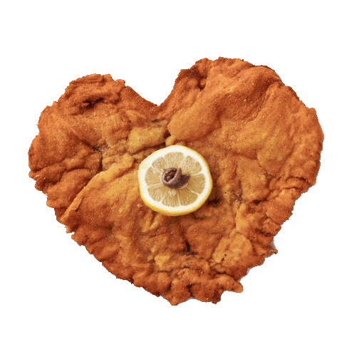 Vienna Schnitzel Sticker by The Weitzer World for iOS & Android | GIPHY