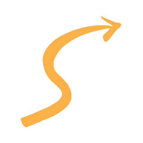 This Way Arrow Sticker by Zoe Wodarz for iOS & Android | GIPHY