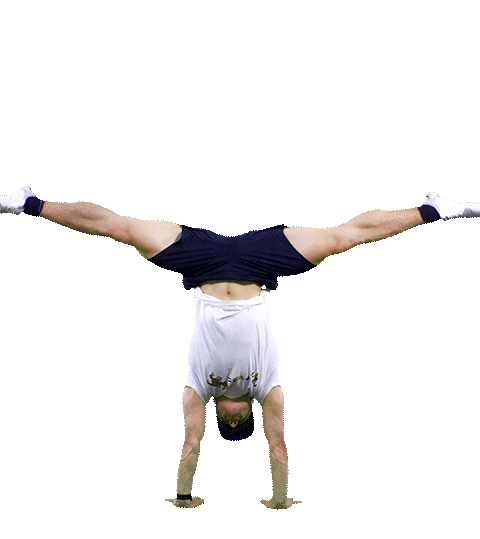 Handstand Sticker by AthletiaSports for iOS & Android | GIPHY