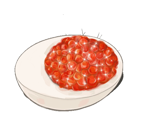 Egg Caviar Sticker by Mmmassshaaa for iOS & Android | GIPHY