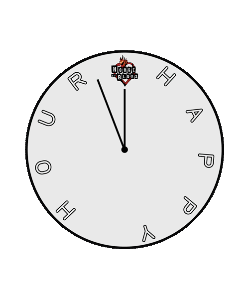 Happy Hour Countdown Sticker by House of Blues for iOS & Android | GIPHY