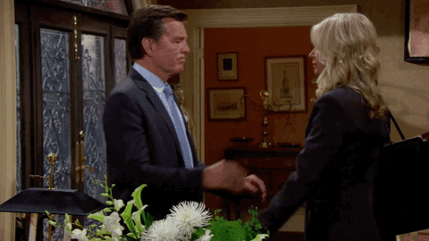 Young And Restless Hug GIF by CBS - Find & Share on GIPHY