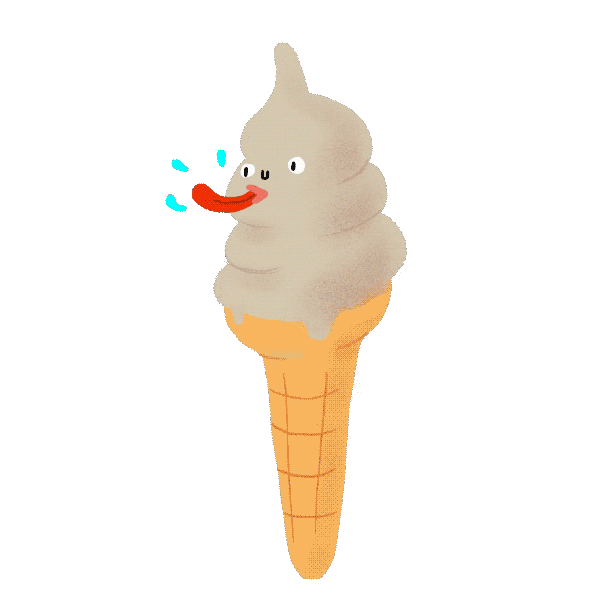 Ice Lick Sticker by curly_mads for iOS & Android | GIPHY