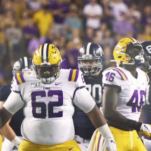 Lsu Football GIF by LSU Tigers - Find & Share on GIPHY