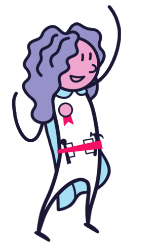 Hero Teamwork Sticker by MURAL for iOS & Android | GIPHY